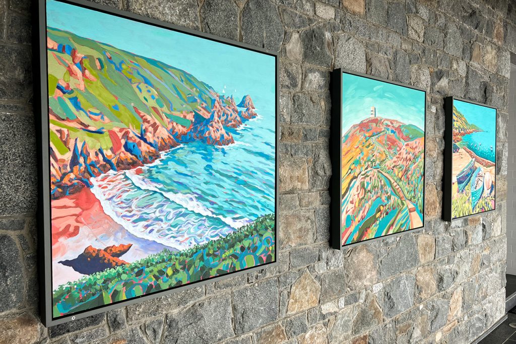 Interview with James Colmer: Full-time artist living in Guernsey ...